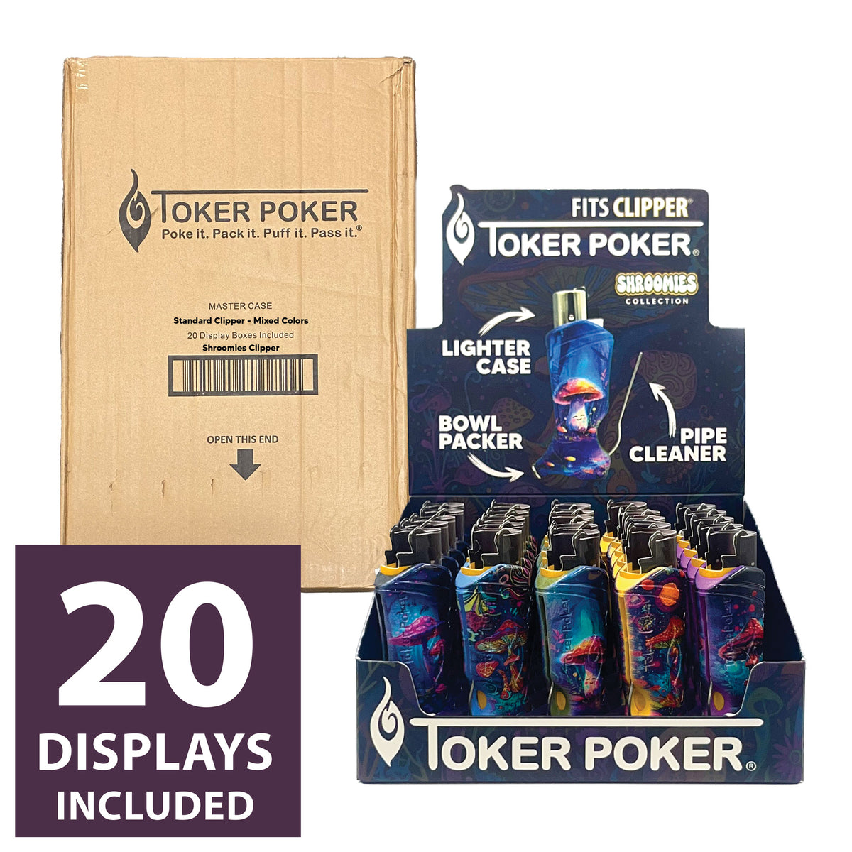 Clipper - Shroomies | 25ct. Display – Toker Poker Wholesale